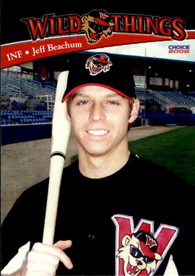 2008 Washington Wild Things Choice #4 Jeff Beachum Memphis Tennessee TN ...