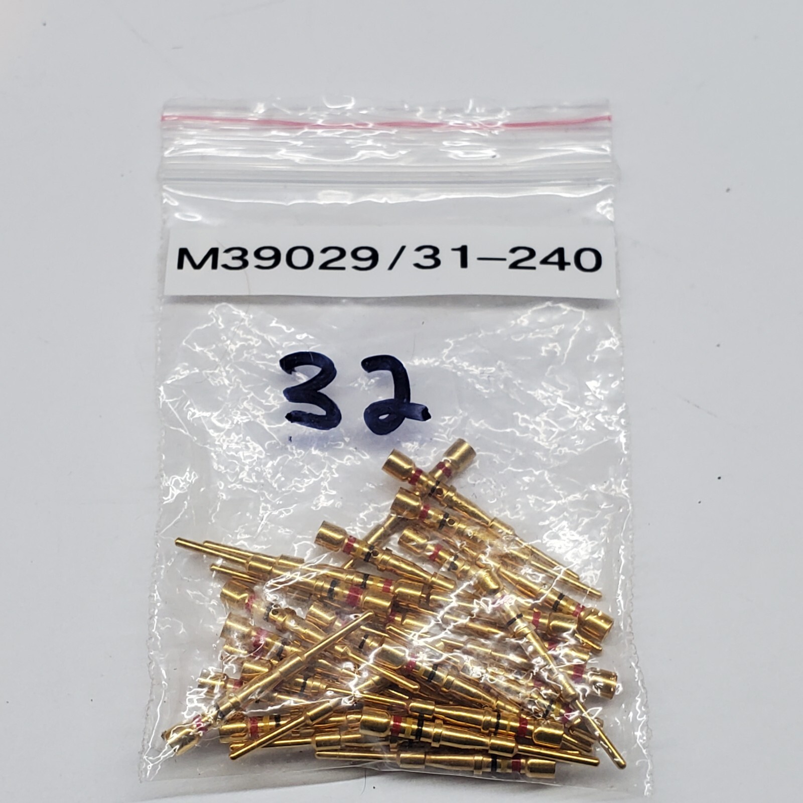 M39029/31-240 Contact pin 20AWG Crimp 32 ea. | eBay