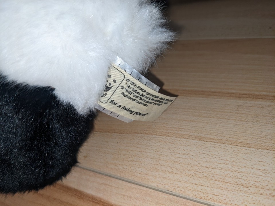 WWF World Wildlife Fund Panda Bear Plush Collection 8.5" NWTS Stuffed ...