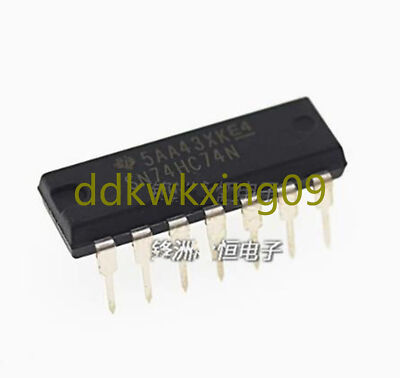 5PCS NEW SN74HC74N DIP-14 dual-D flip-flop chip IC | eBay