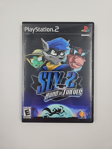 Sly 2 Band of Thieves PS2 PlayStation 2 Complete CIB + Poster ...