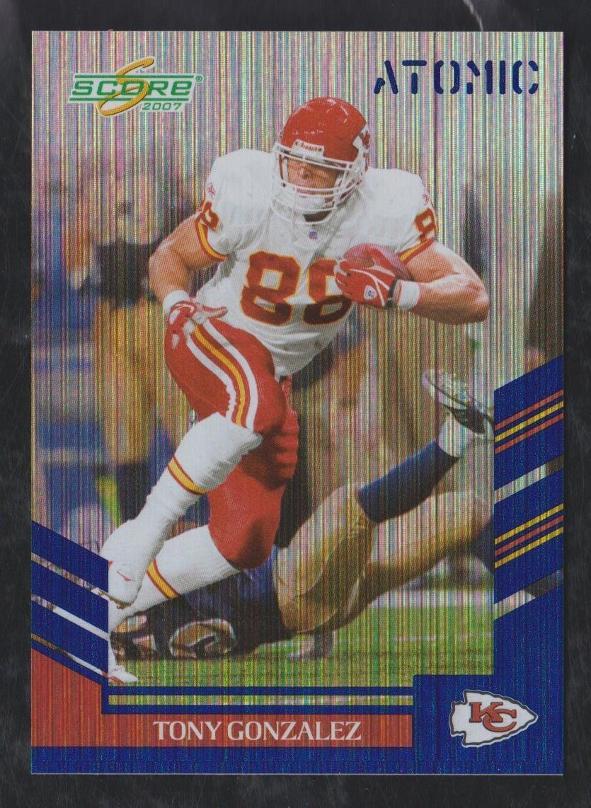 2007 SCORE ATOMIC FOOTBALL #262 TONY GONZALEZ NMMT **** FREE SHIPPING ...
