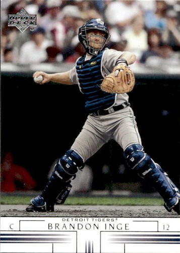 2002 Upper Deck Brandon Inge 202 Detroit Tigers | eBay