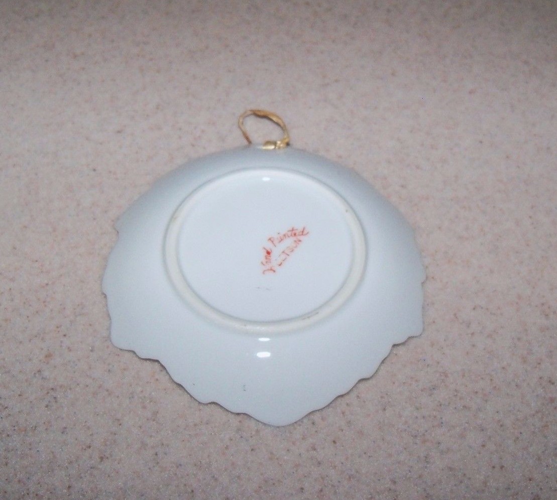 Vintage Betson Hand Painted Occupied Japan Maple Leaf Rose Plate ...