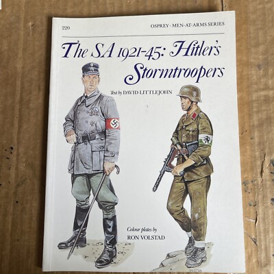 Osprey Men At Arms Series The SA 1921-45 Hitlers Stormtroopers Book 220 ...