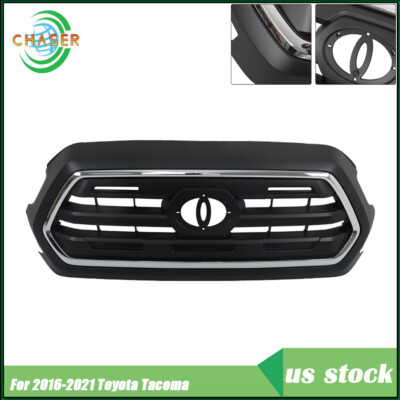 For 2016-21 Toyota Tacoma Front Grille Upper Replacement Plastic 53100 ...