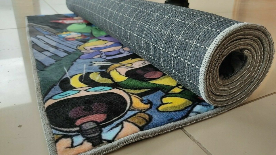 Neon Rug, Abstract Rug,Colorful Rug, Area Rug,Non Slip Floor Carpet ...