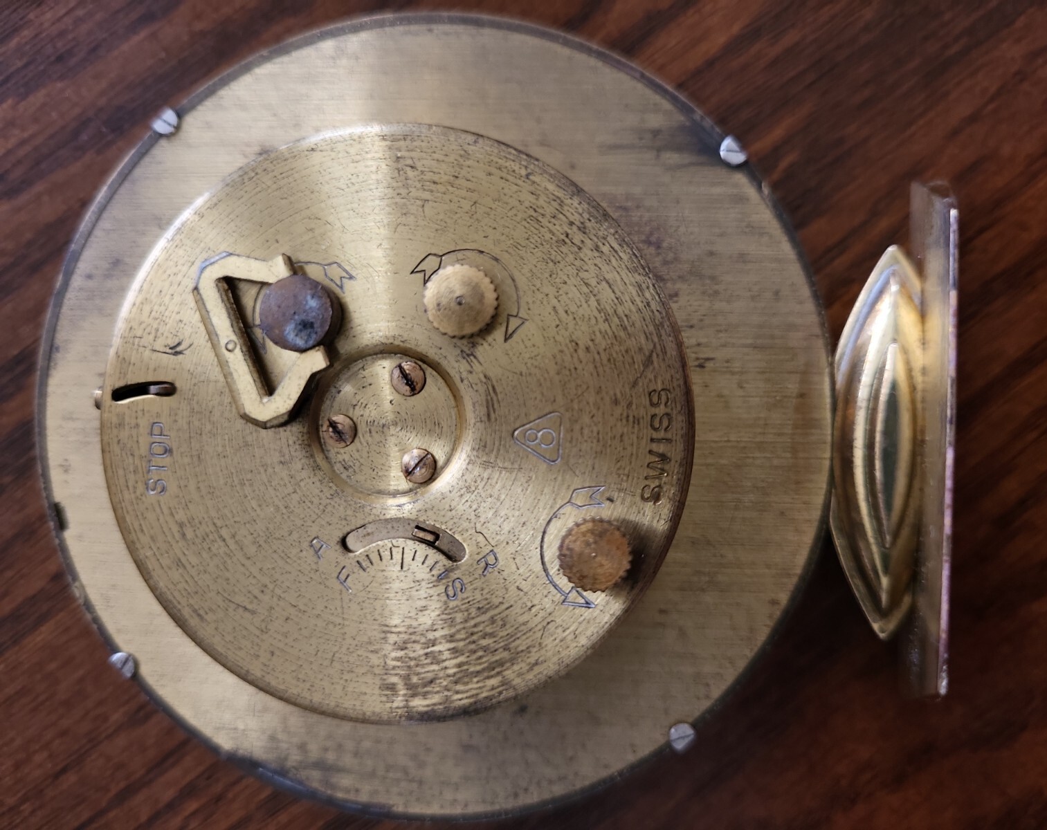 Helveco 7 Jewels 8 Day Swiss Alarm Clock | eBay