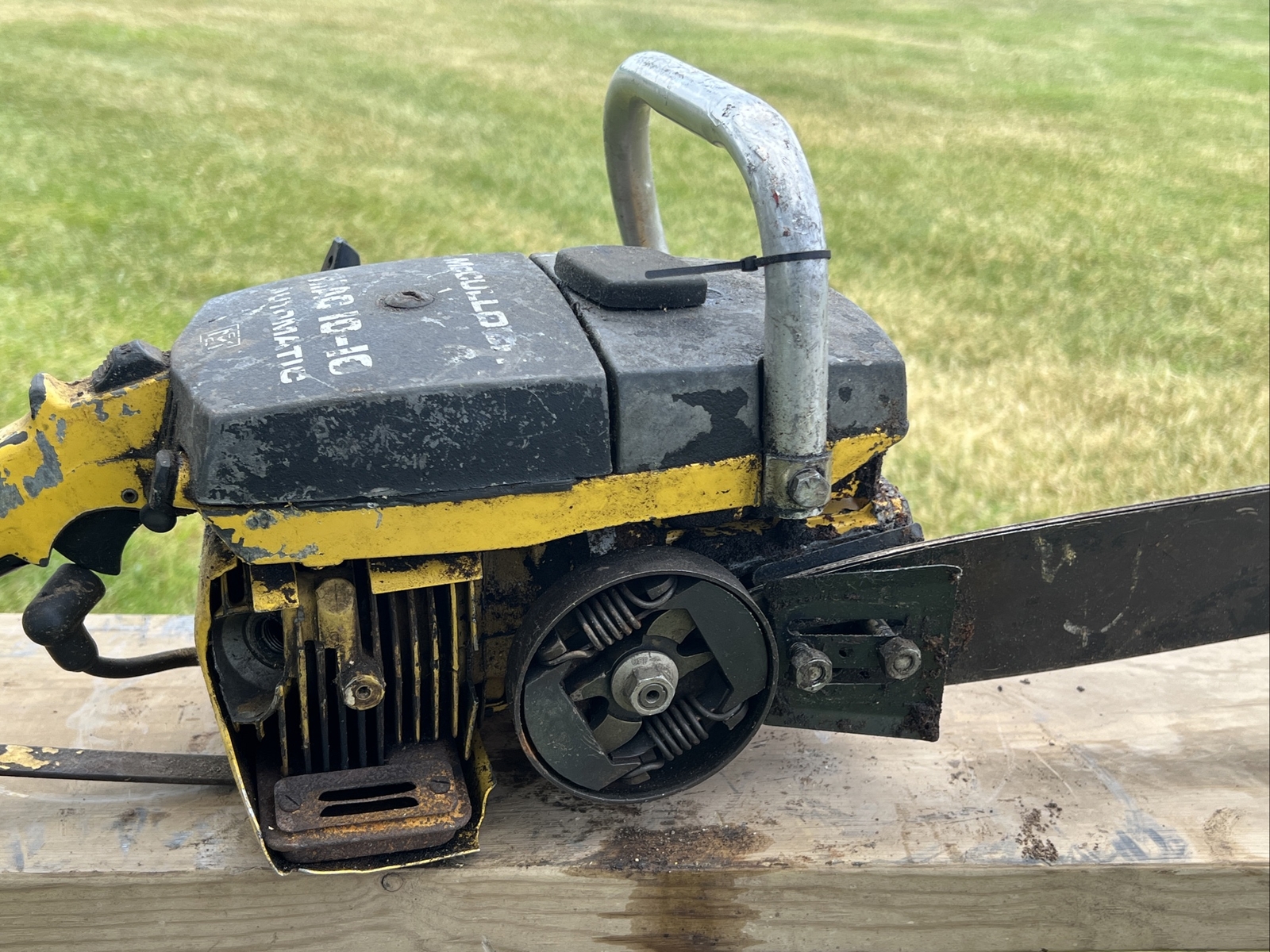 Vintage McCULLOCH MAC 10-10 AUTOMATIC Chainsaw (kk) | eBay