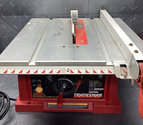 Tradesman 13-Amp 10-in Table Saw BT2500W2 for sale online | eBay