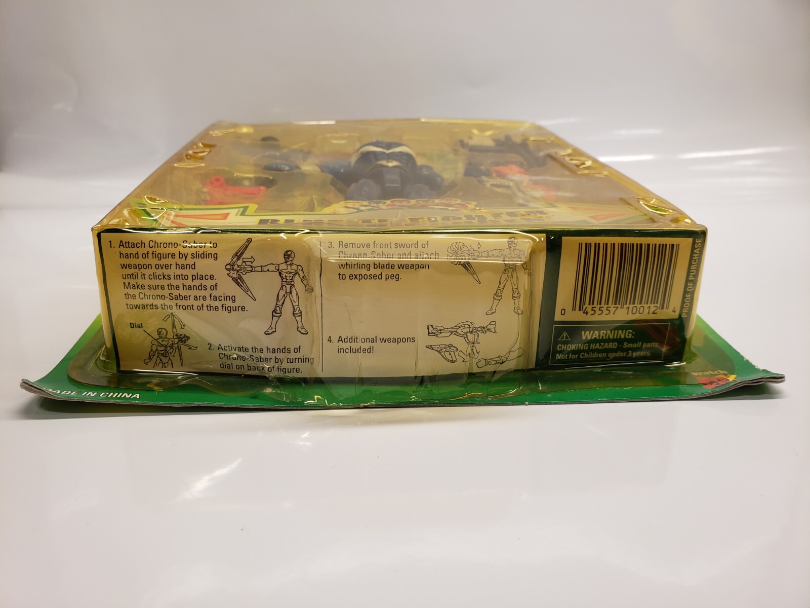 VTG 2001 Bandai Mighty Morphin Power Rangers Time Force Blue TF Fighter ...