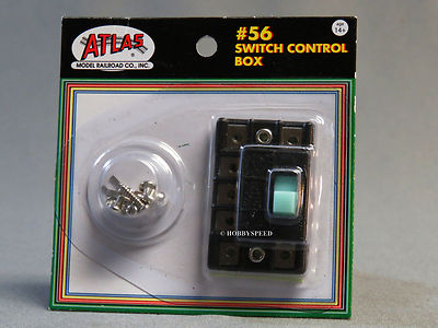 ATLAS HO SCALE TRACK SWITCH CONTROL BOX controls remote machines design ...