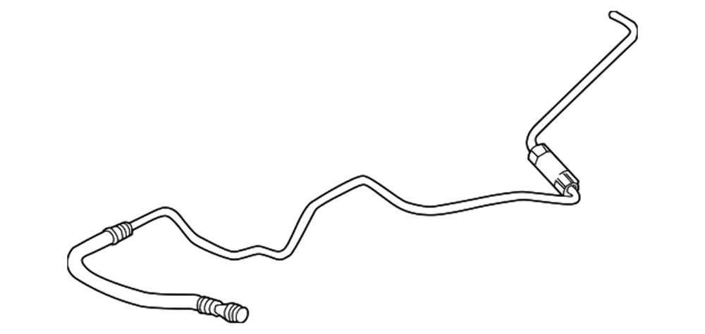 BMW OEM 08-10 535i Transmission Oil Cooler-inlet Tube 17227573106 for ...
