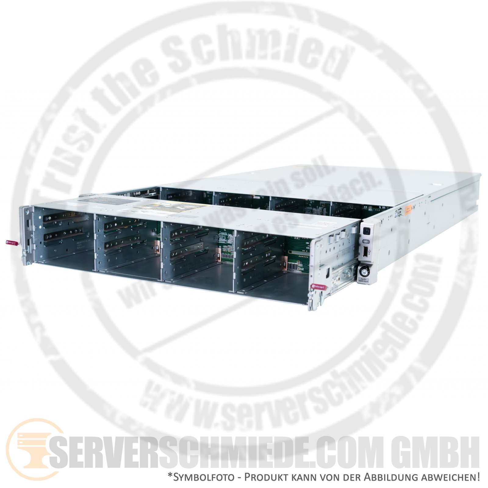 HP Apollo 4200 G9 Gen9 19" 2U Server 24x 3,5" LFF XEON E5-2600 v3 v4 ...