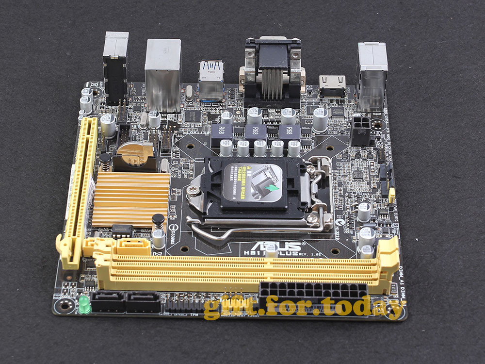 Original ASUS H81I-PLUS Intel H81 Motherboard Socket 1150 DDR3 HDMI ...