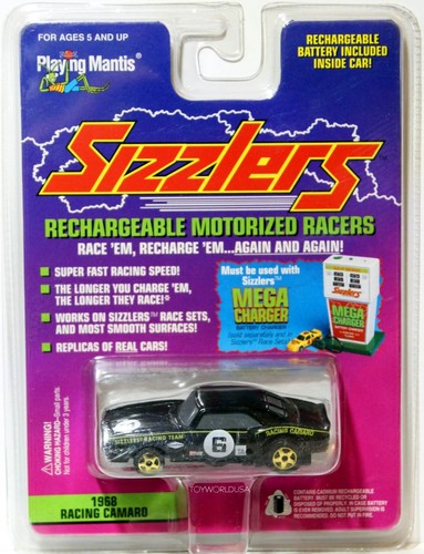 1996 Playing Mantis SIZZLERS 1968 Racing Camaro Rechargeable Motorized ...