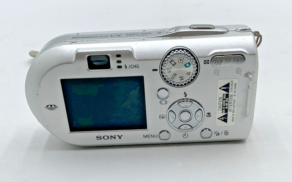 SONY Cyber-Shot DSC-P150 3x Optical Zoom 7.2MP Silver Digital Camera W ...