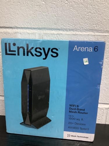 New Sealed LinkSys Arena 6 WiFi 6 Dual-Band Mesh Router AX1800 Speed ...