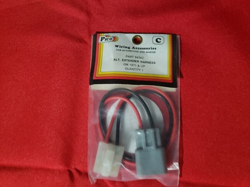 Pico Wiring Accessories Alternator Extender Harness #5434C | eBay