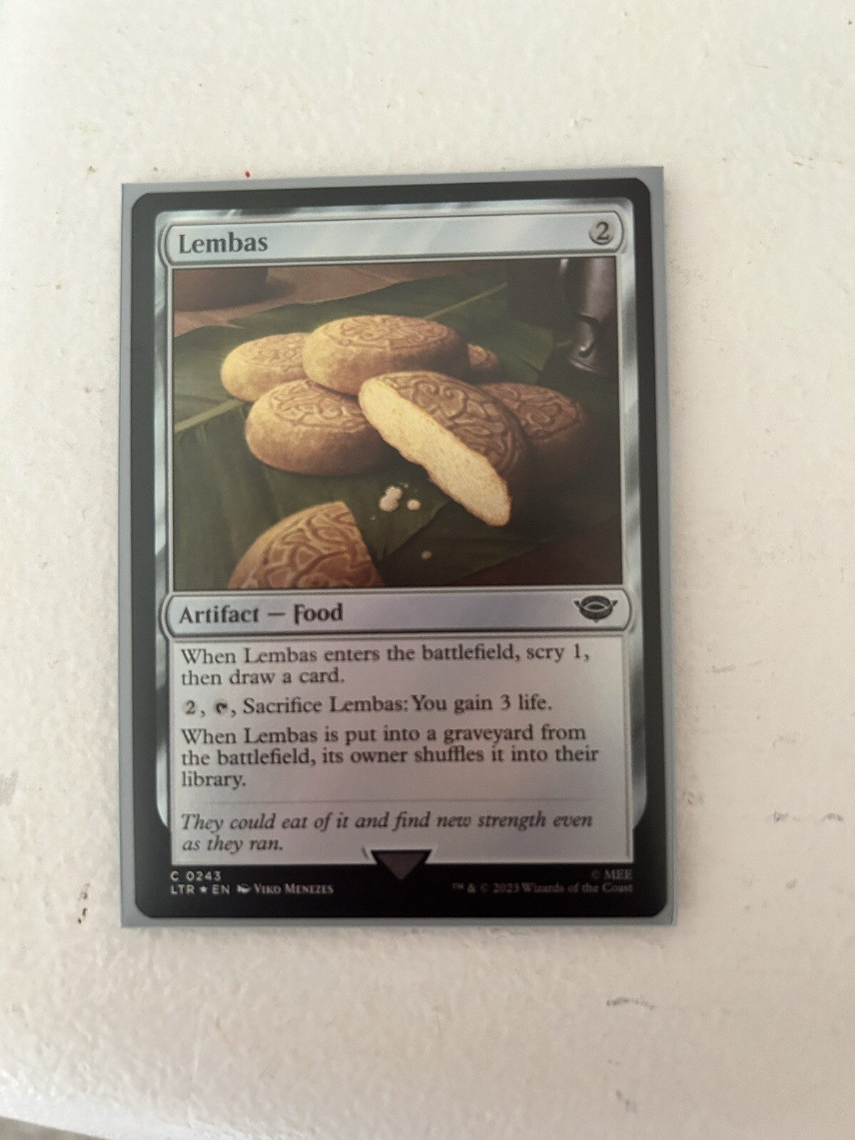 MTG Lembas The Lord of the Rings: Tales of Middle-earth 0243 Regular ...