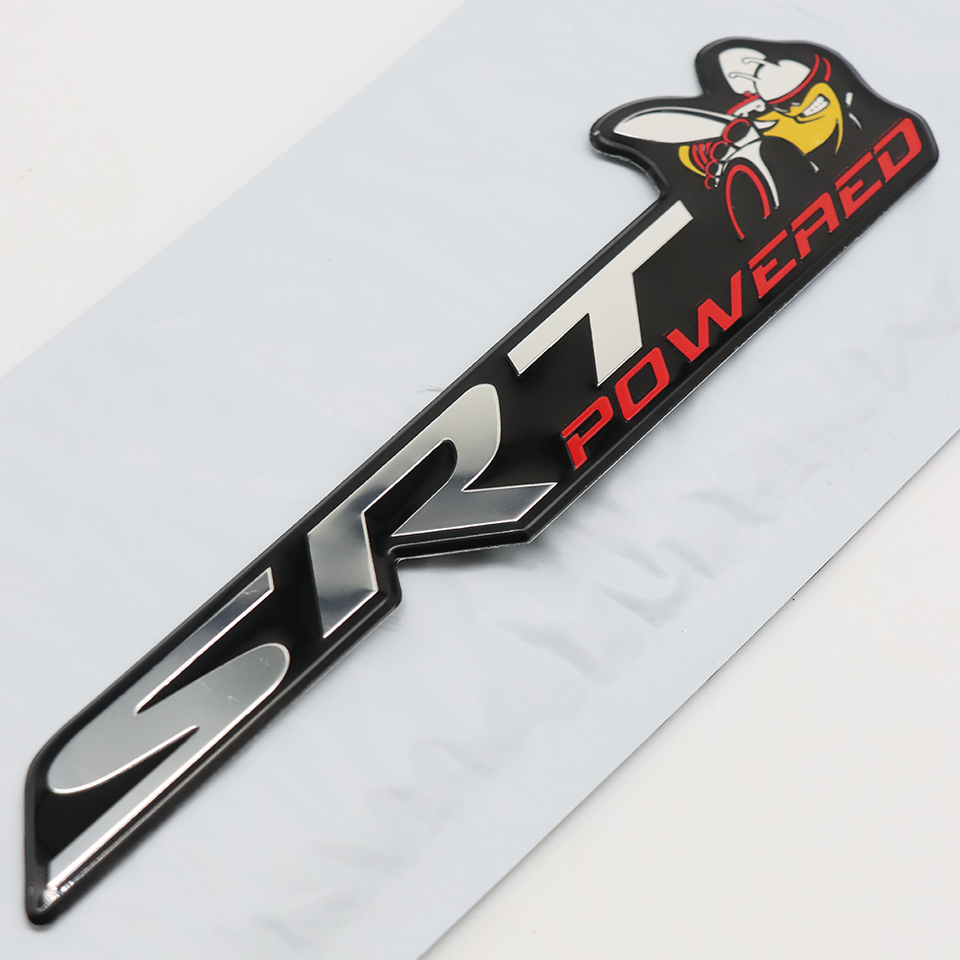 For All Car Universal SRT Powered Emblem Super SCAT PACK Bee Badge ...