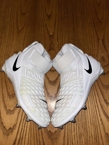 NIKE MENS FORCE SAVAGE ELITE 2 LINEMAN FOOTBALL CLEATS SIZE 14.5 ...