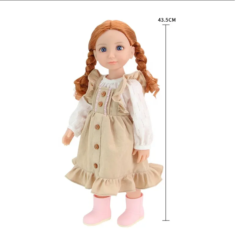 Little Milly Doll Realistic Soft Fashion Girls Doll with bright Toy Set ...