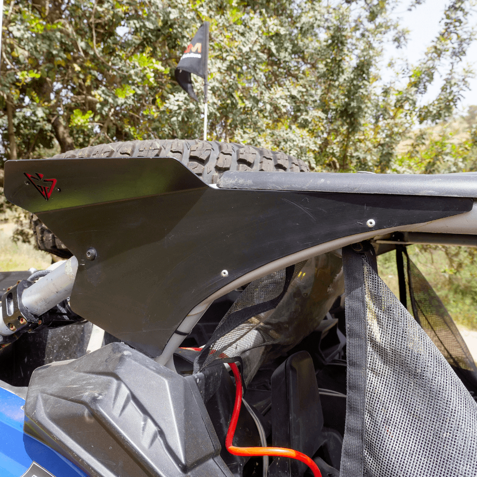 GAM Can am Maverick X3 2017-23 Side Racing Number Plates Holder Pair ...