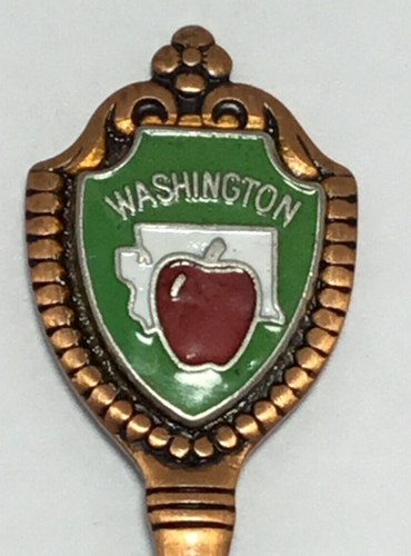 Washington Solid Copper Vintage Souvenir Spoon Collectible | eBay