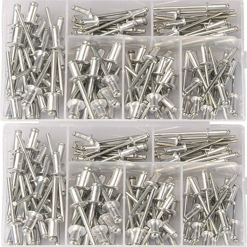 120Pcs Blind Rivets Assorted Set Durable Aluminum Nail Pull Furniture's ...