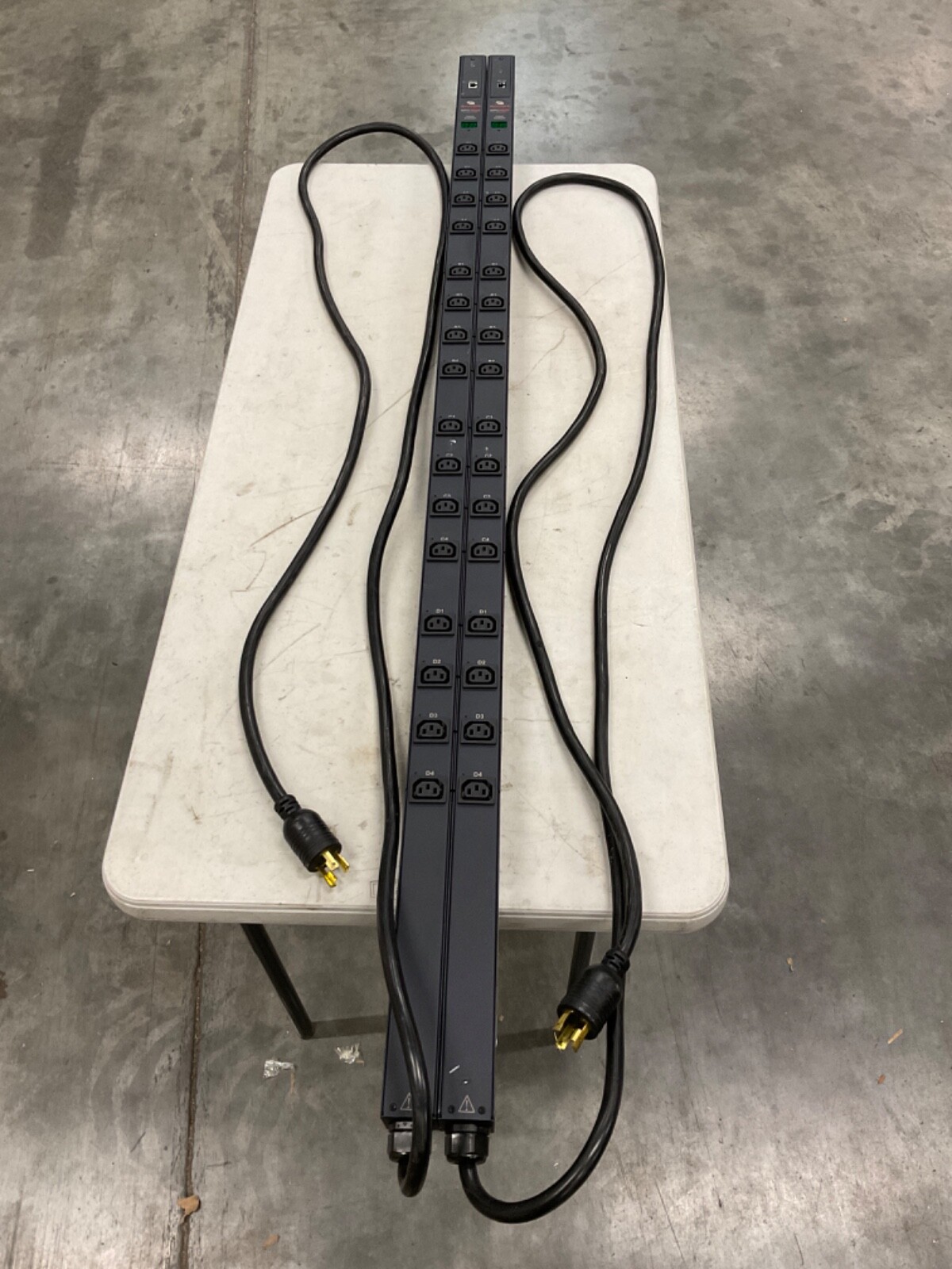 Lot of 2 Avocent SPC1600-AM29 Secure Power Control Strip 16 Outlet L6 ...