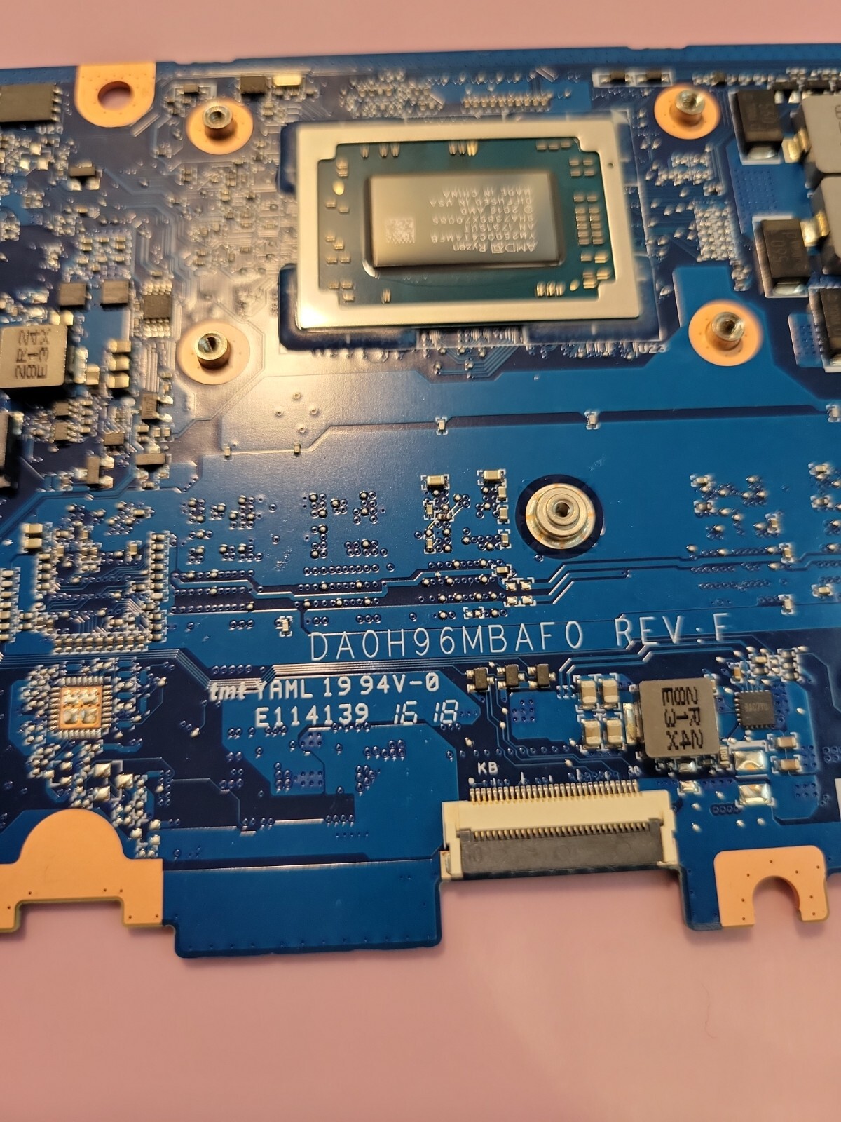 H96MBAF0 GENUINE HUAWEI MOTHERBOARD AMD RYZEN 5 2500U KPL-W00 (A)(AE53 ...