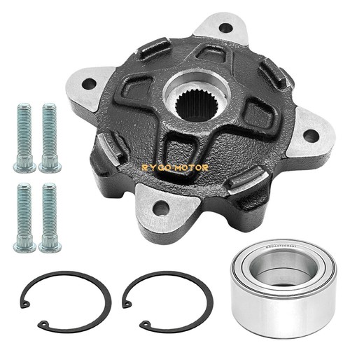 Front Wheel Hub & Bearing Kit for Polaris Ranger 500 800 Diesel-900 ...