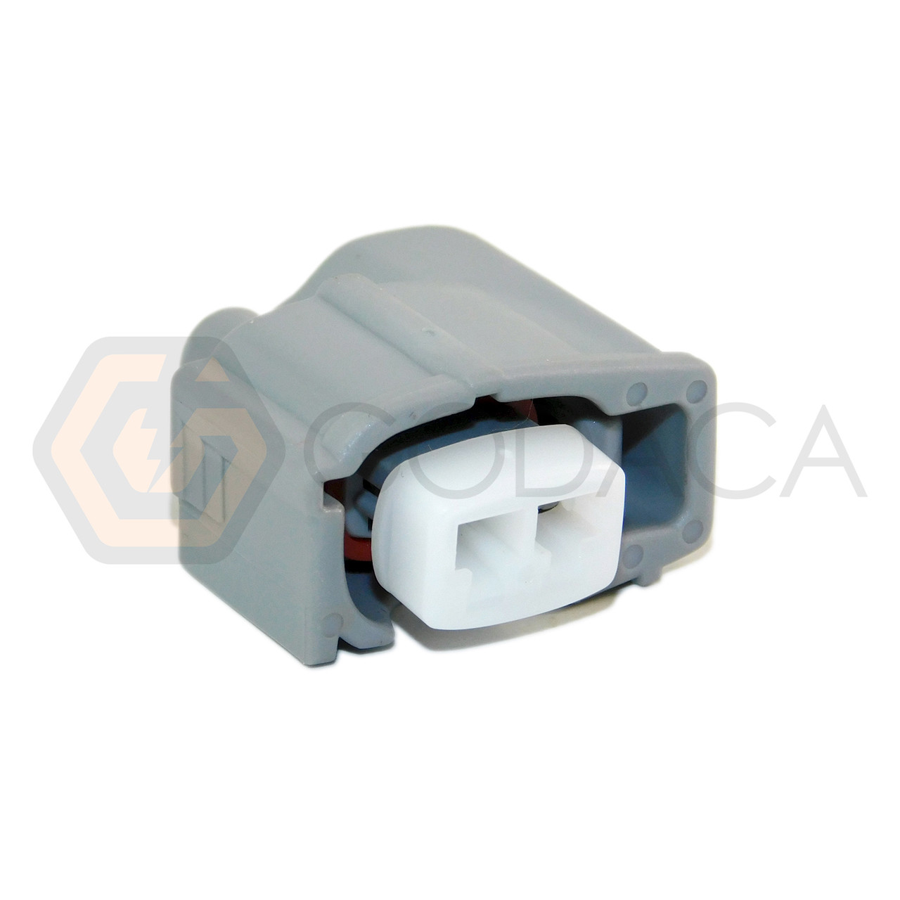 1x Connector 2-way 2 pin for Toyota Fuel Injector 90980-11875 w/out ...