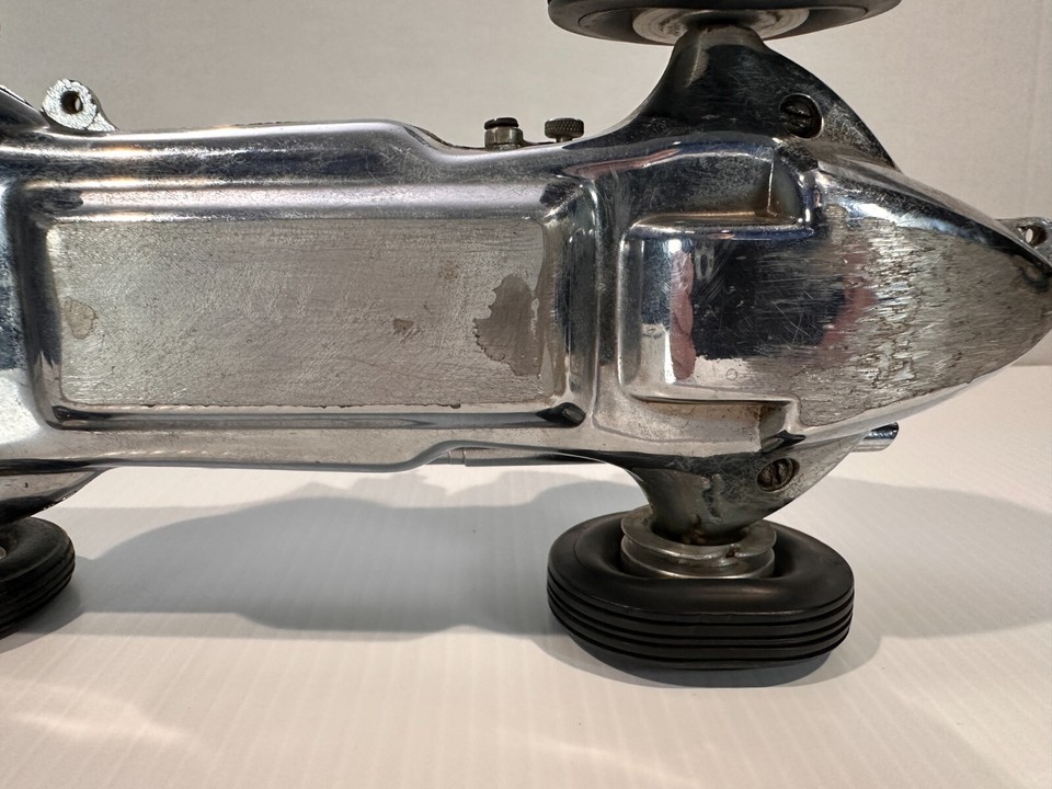 Rare Chrome Plated Roy Cox Thimble Drome Champion Race 1950 With Engine ...