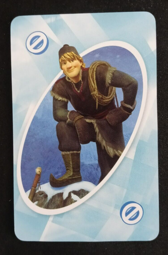 2014 Disney Frozen UNO Card Blue Kristoff Skip Card | eBay
