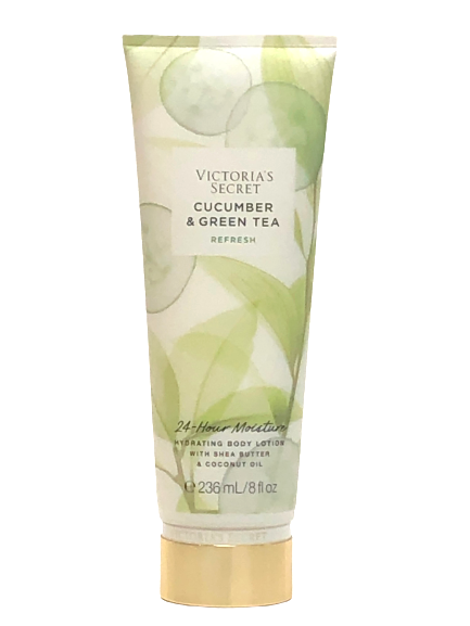 VICTORIA’S SECRET CUCUMBER & GREEN TEA FRAGRANCE BODY LOTION CREAM 8 oz ...
