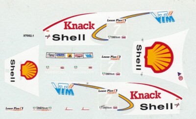 decalcomanie decals BELGIAN PROCAR 1/43 - PEUGEOT 406 SPORT TEAM KRONOS ...