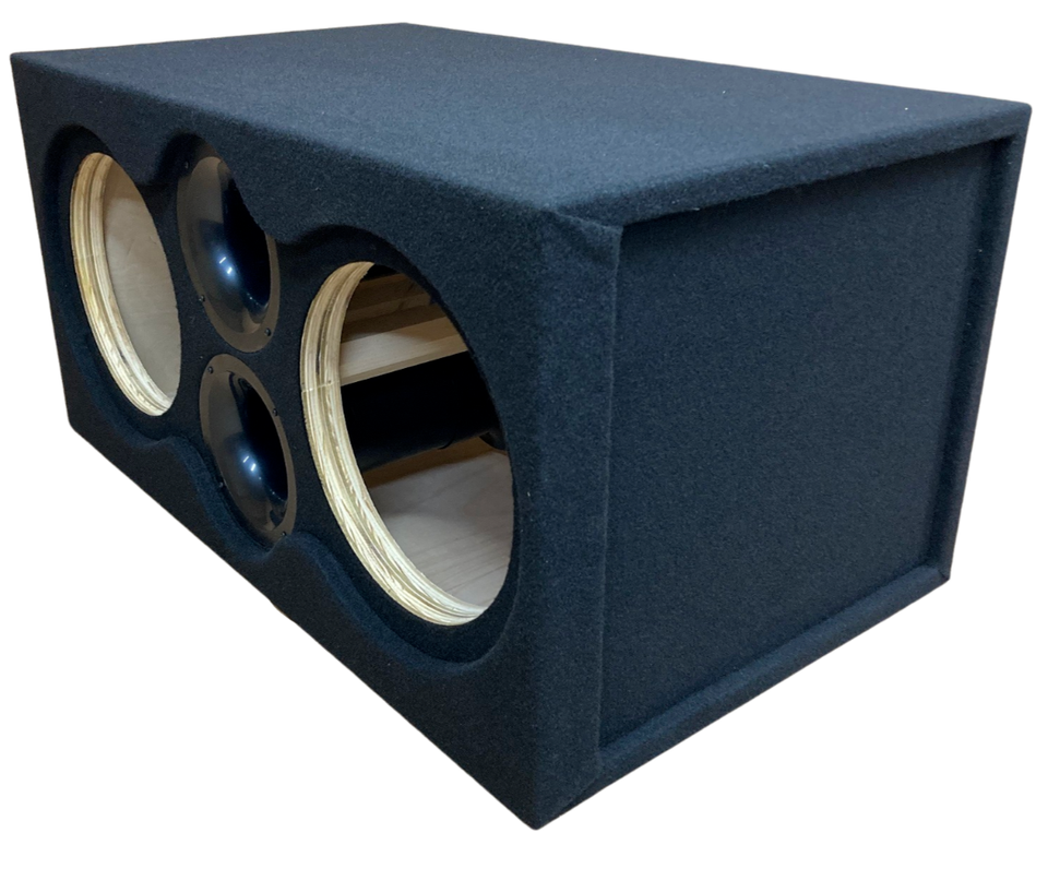 Custom Ported Subwoofer Box Sub Enclosure for 2 12" Skar Audio DDX-12 ...