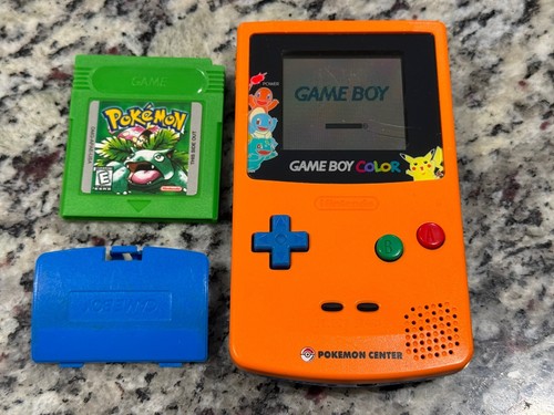 Nintendo GameBoy Color Pokemon Center 3rd Anniversary Center w Green ...