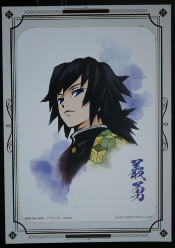 Demon Slayer: Kimetsu no Yaiba Giyuu Tomioka Portrait - from JAPAN | eBay
