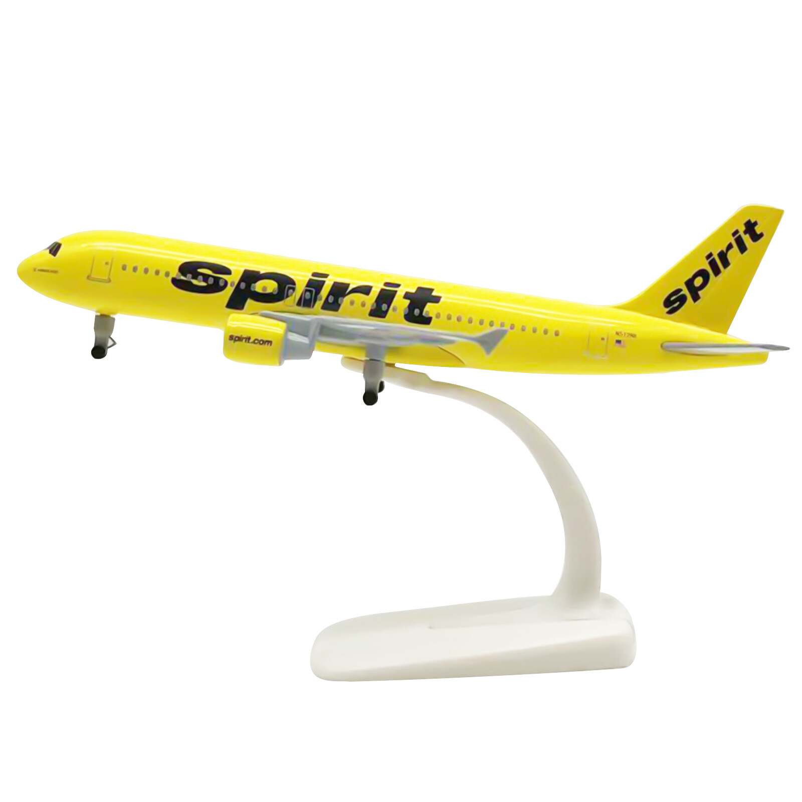 1/300 US Spirit A320 Model Plane 20cm Alloy Simulation Airplane ...