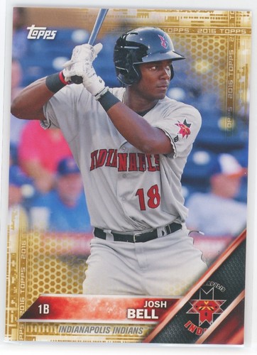 JOSH BELL 2016 TOPPS PRO DEBUT GOLD ROOKIE PROSPECT #35/50 RC | eBay