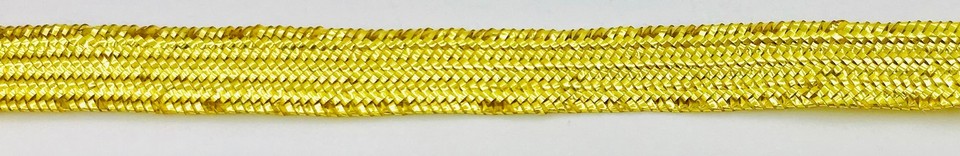 TRIMPLACE GOLD 1/4 INCH METALLIC FLAT BRAID 36 Yards | eBay