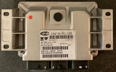 Calculateur moteur CITROEN C3 1.4 16 IAW 6LPC.102 HW9654596080 ...