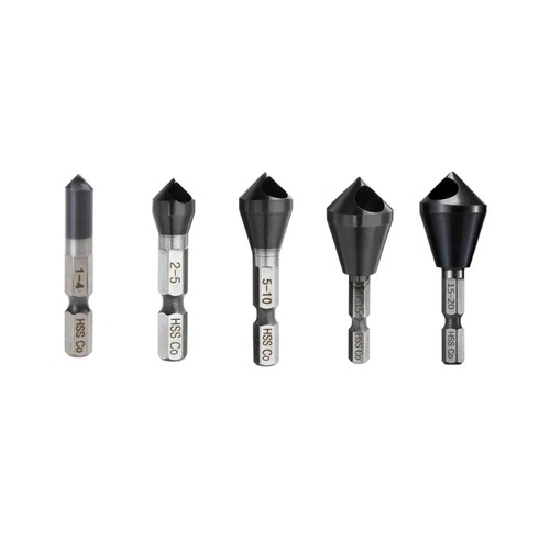 Alloy-Steel M35 Cobalt HRC89 TiAlN Countersink Deburring Chamfer Drill ...