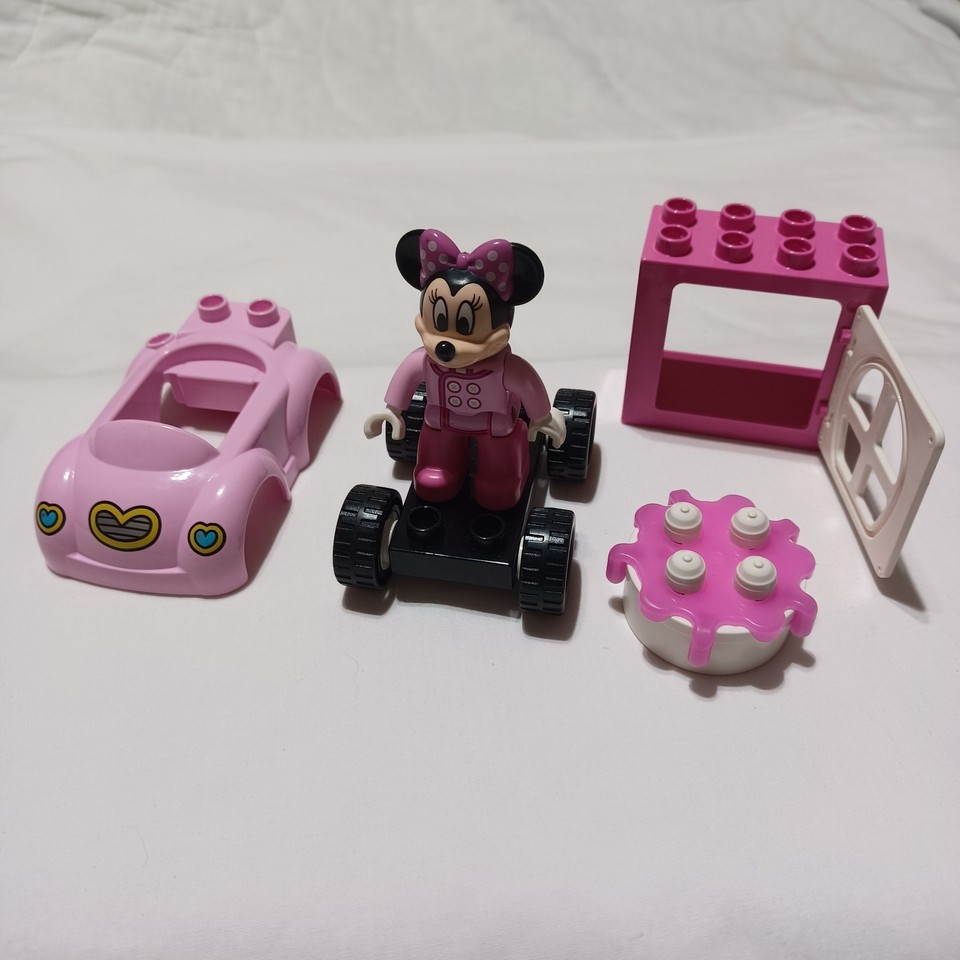 LEGO Duplo Minnie Mouse Birthday Party Set - 5 Pieces Minnie, Car ...