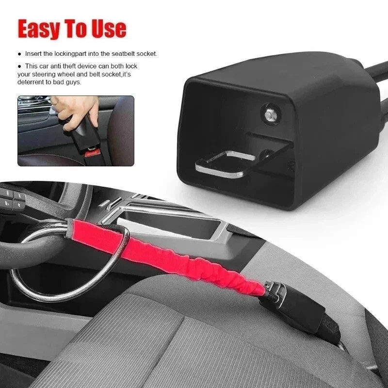 Steering Wheel Lock Titan Lock Car Accessories Anti-Theft Device High ...