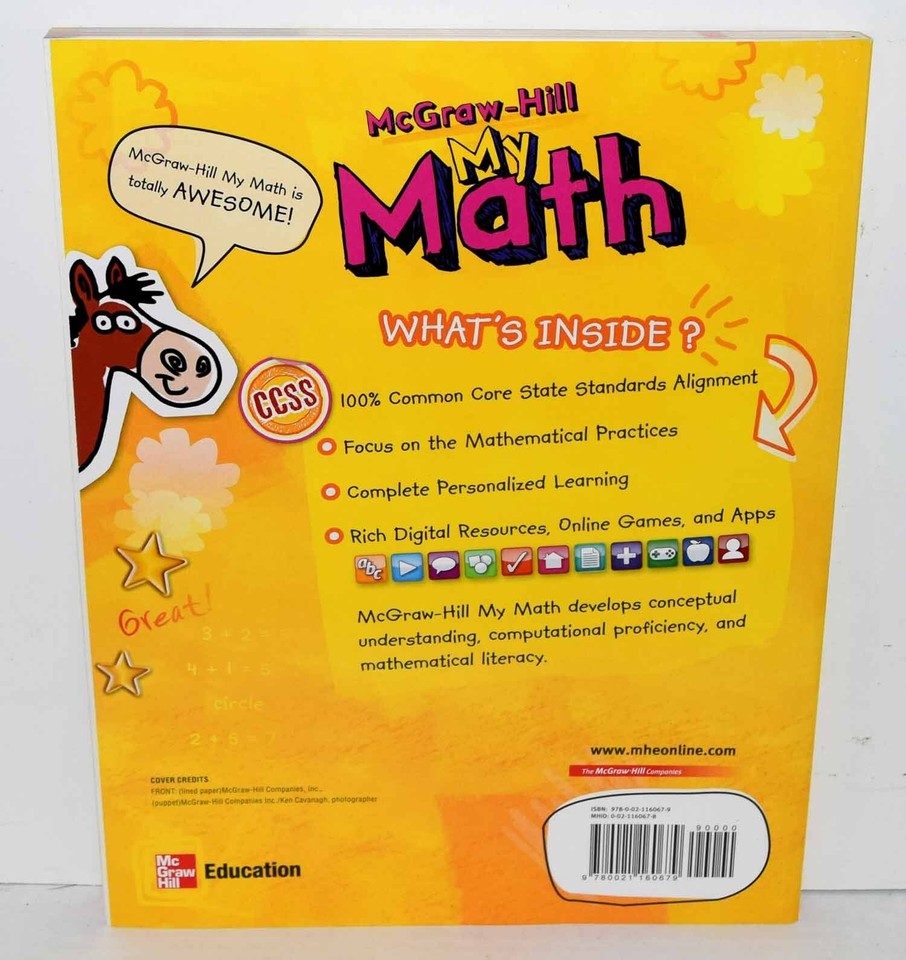 My Math Grade K, Vol. 2 McGraw-Hill Brand New FREE SHIPPING !!! | eBay
