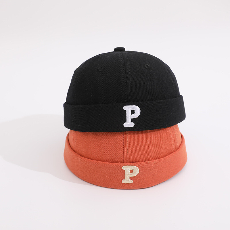 Children's Kids Brimless Cap Skullcap New Rolled Cuff No Visor Beanie ...